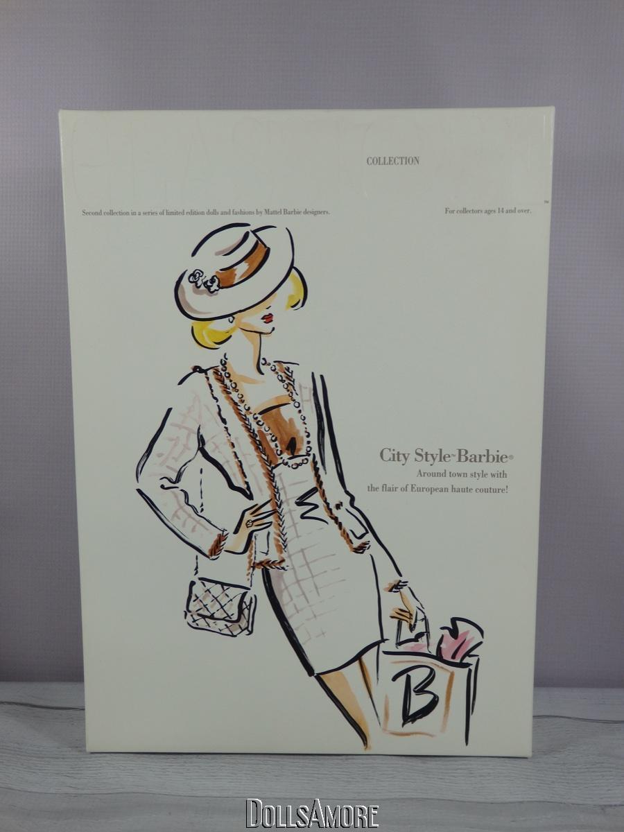 City Style Barbie Doll Classique Collection Mattel Designer Collection ...